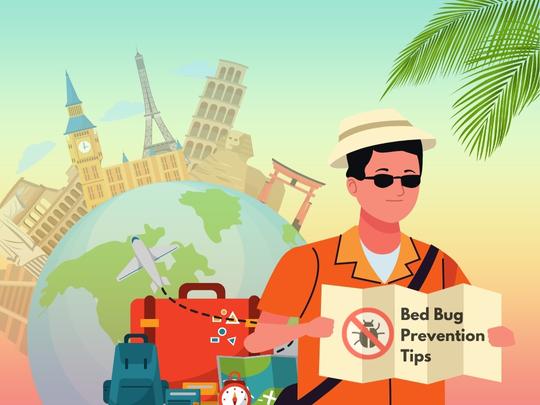 How to prevent bed bugs while travelling.