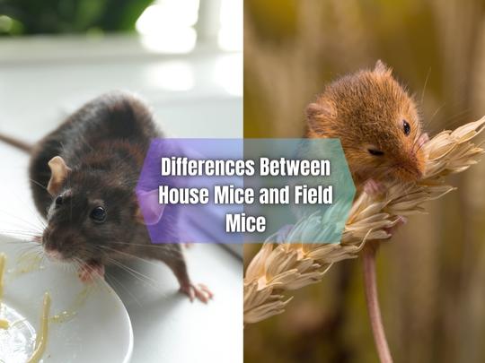 House Mice Vs Field Mice